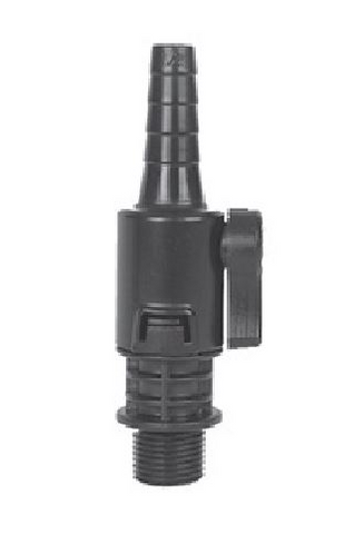Aquascape (88024) 1/2" MPT x 1/2" Barbed Valve - Aquascape USA